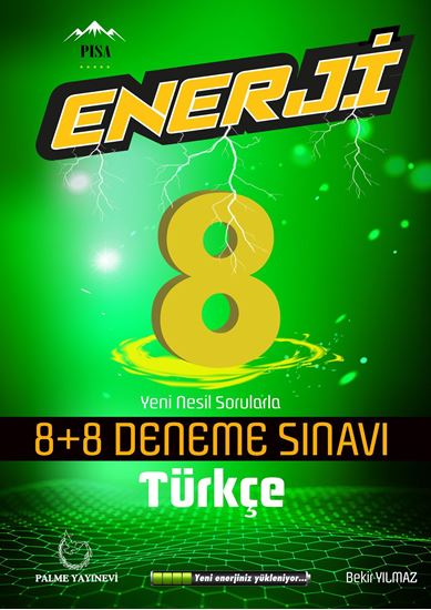 8.SINIF ENERJİ TÜRKÇE 8+8 DENEME